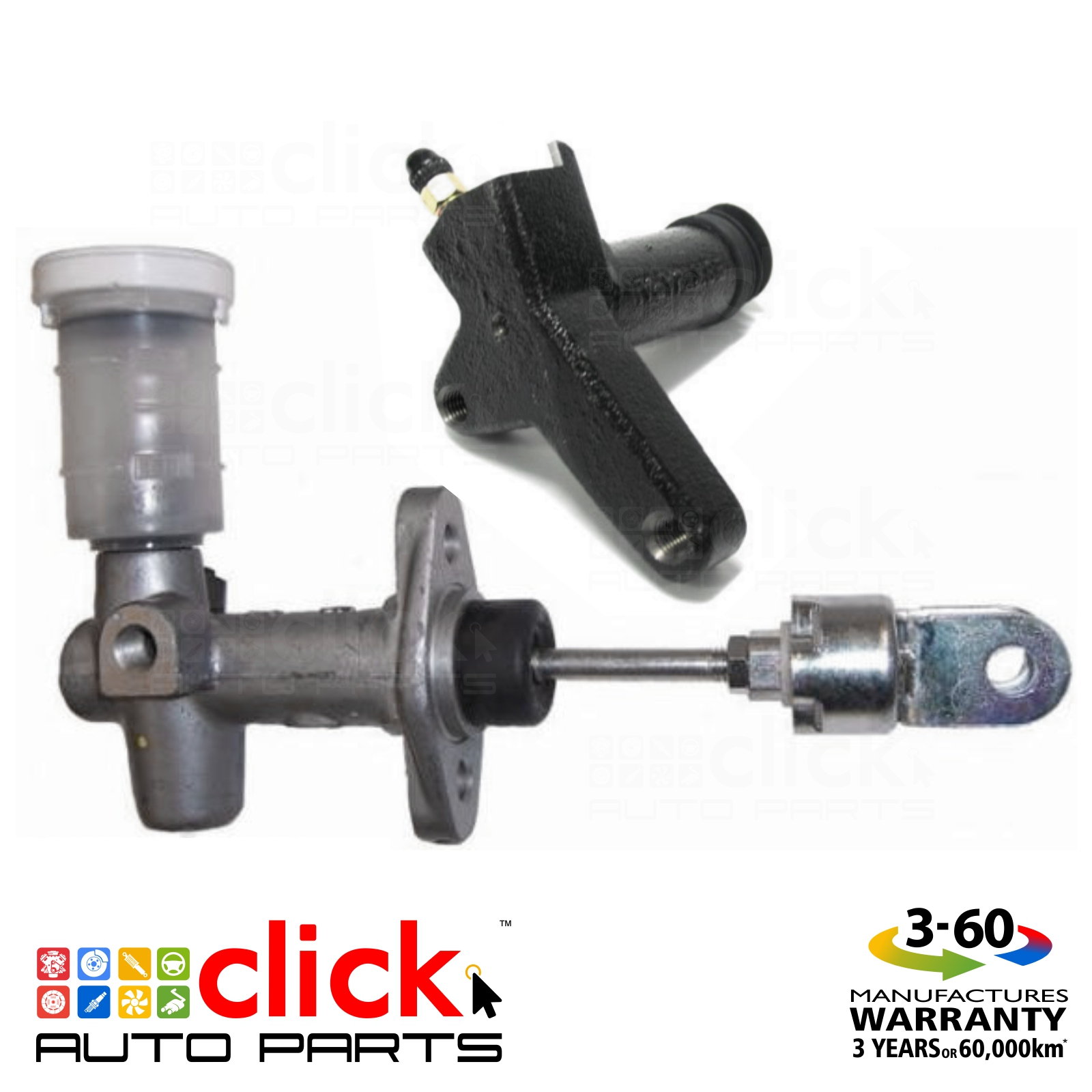 Clutch Master And Slave Cylinders For Mitsubishi Triton Mk 96 06 V6 6g72
