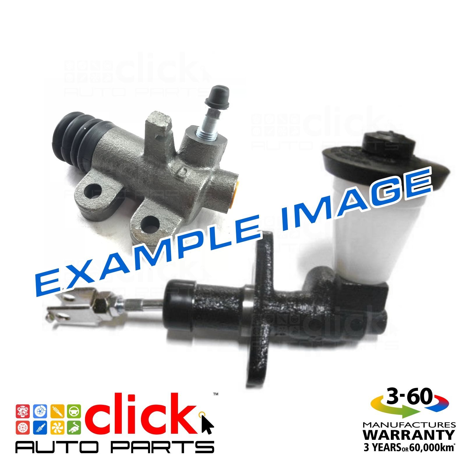 Clutch Master And Slave Cylinders For Mitsubishi Triton Mk 2 8l 4x4 10 96